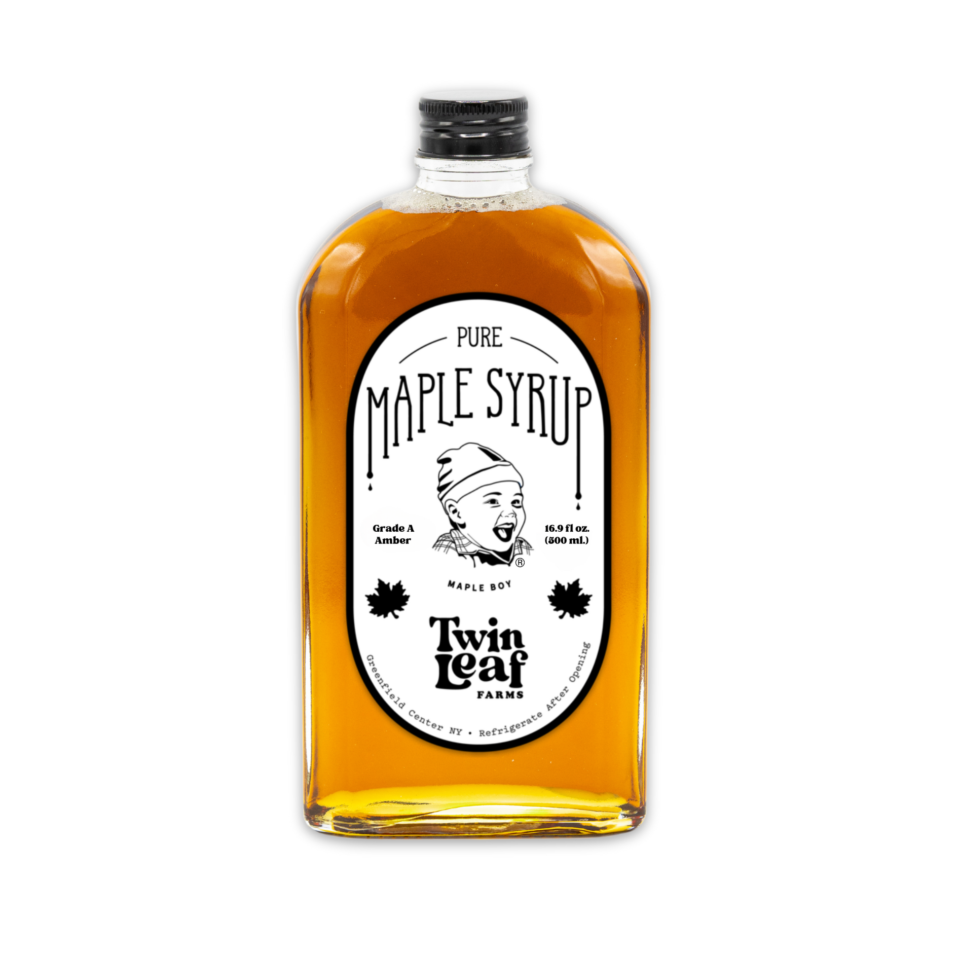 Amber Maple Syrup 500ML – Twin Leaf Farms